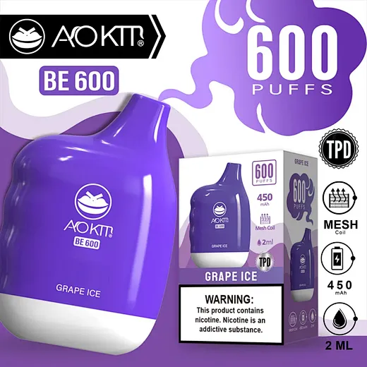 Aokit BE600 600 Puff Disposable Vape